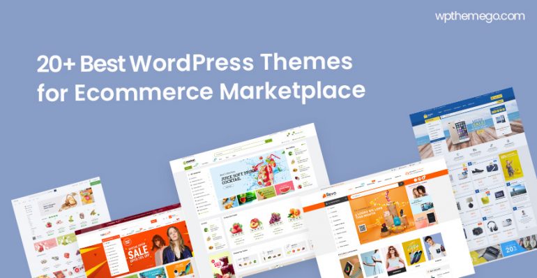 20+ Best eCommerce MarketPlace WordPress Themes